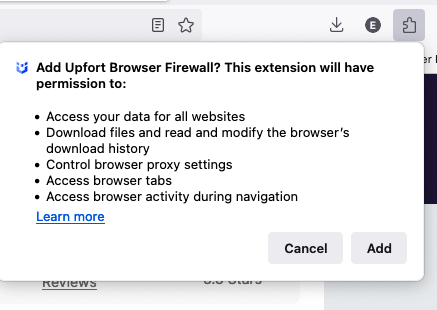 How to download the Browser Firewall on Firefox – Upfort
