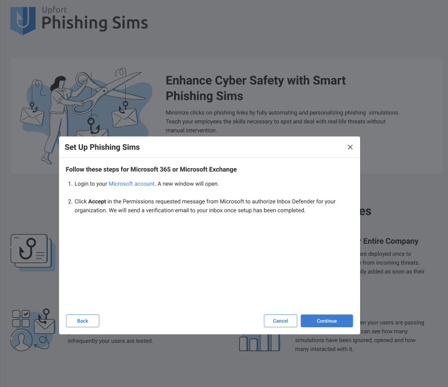 Setting up Phishing Simulations – Upfort Setting up Phishing Simulations – Upfort